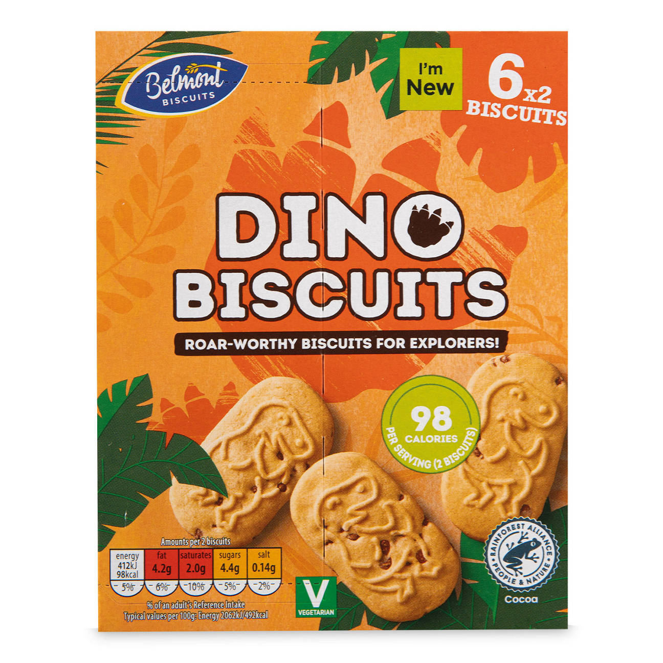 Dino Biscuits 6 Pack | ALDI UK